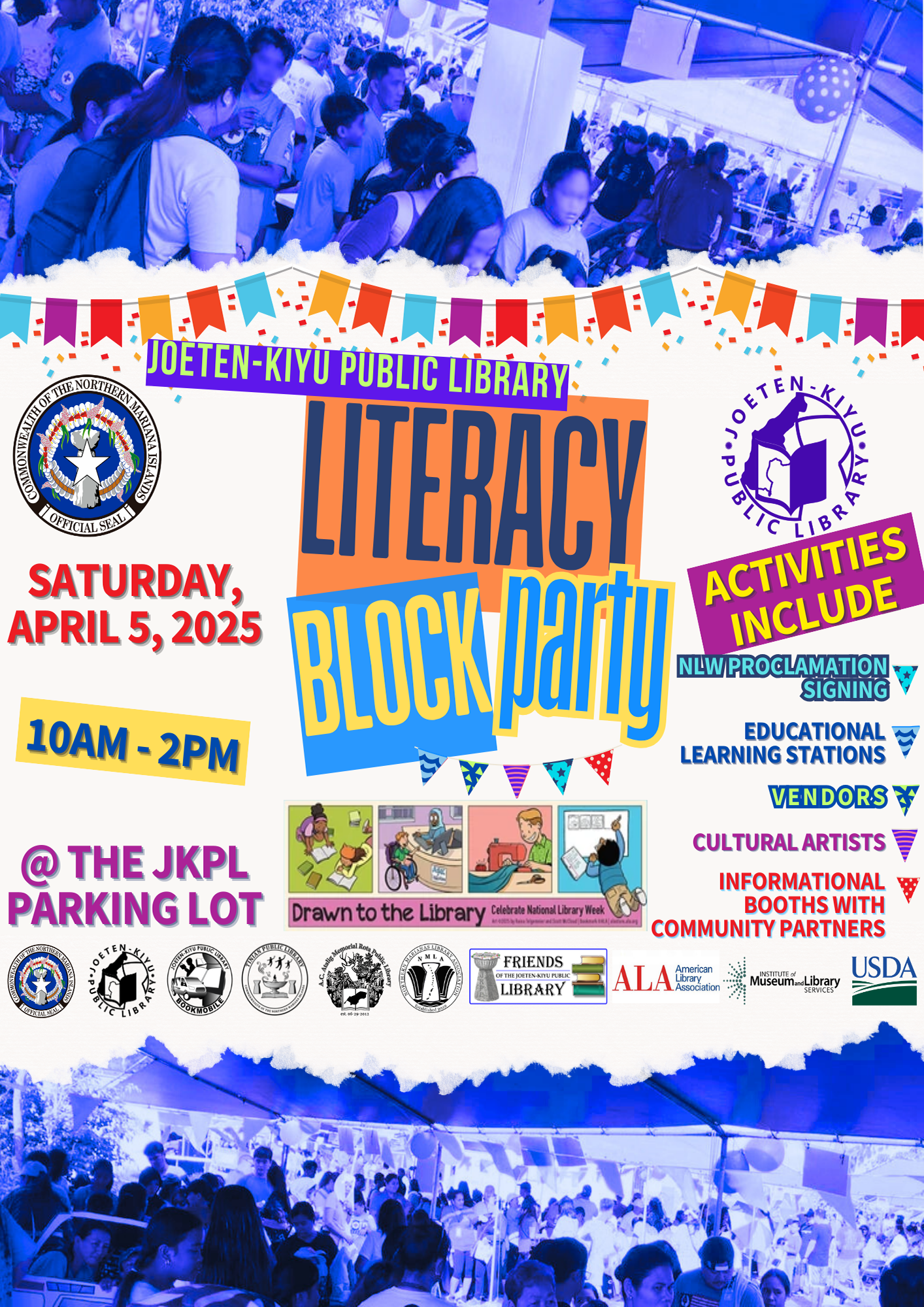 SAVE THE DATE: SATURDAY, APRIL 5th, 2025 from 10AM to 2PM Joeten-Kiyu ...